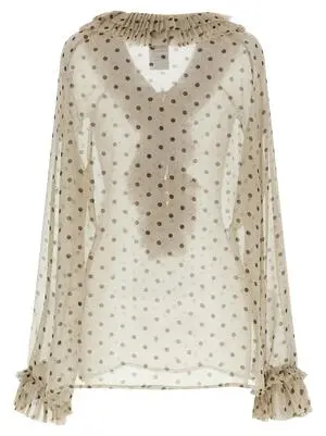 P.a.r.o.s.h Pallina' Blouse - Cream