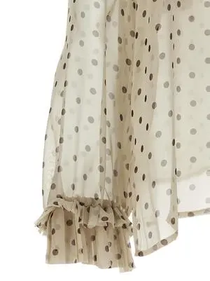 P.a.r.o.s.h Pallina' Blouse - Cream