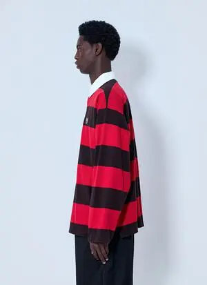 Balenciaga Striped Rugby T-shirt