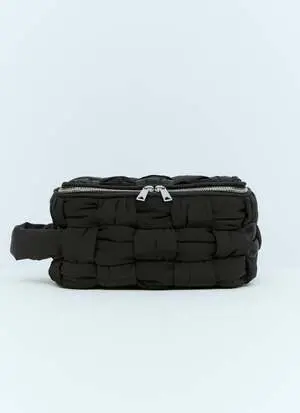 Bottega Veneta Cassette Travel Pouch - Black