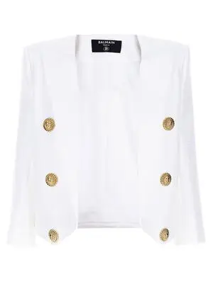 Balmain Blazer Spencer - White