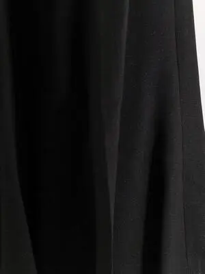 Balenciaga Flared Viscose Trousers - Multicolor