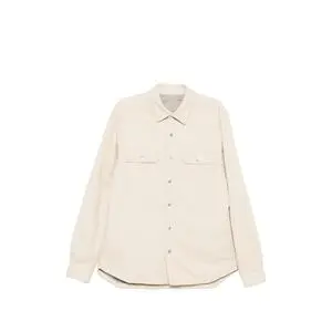 Rick Owens Leather Shirt Jacket