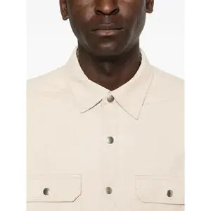 Rick Owens Leather Shirt Jacket
