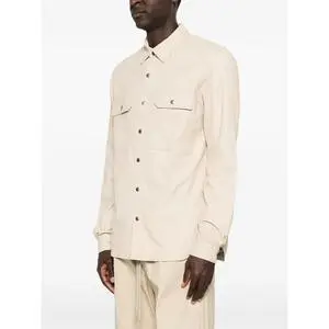 Rick Owens Leather Shirt Jacket