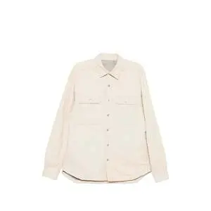 Rick Owens Leather Shirt Jacket