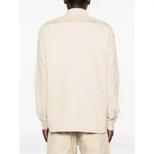 Rick Owens Leather Shirt Jacket