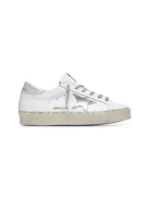GOLDEN GOOSE Hi Star Leather Sneakers - Multicolor