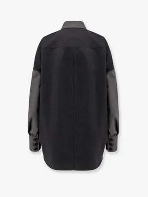 Stella McCartney Oversize Wool Shirt - Multicolor