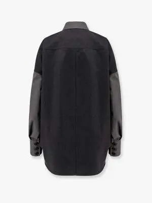 Stella McCartney Oversize Wool Shirt - Multicolor
