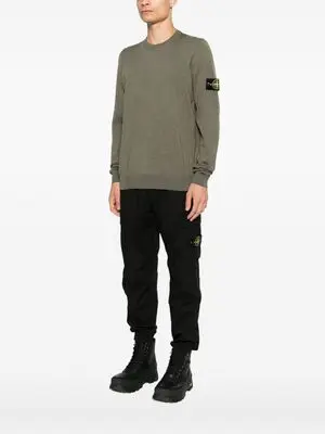 Stone Island Wool Crewneck Sweater