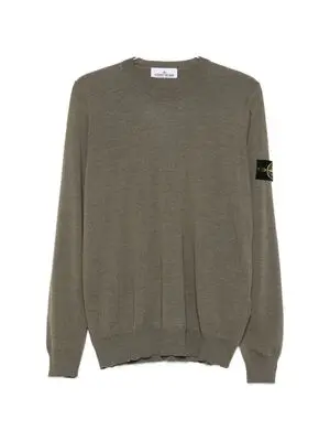 Stone Island Wool Crewneck Sweater - Multicolor