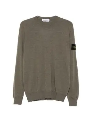 Stone Island Wool Crewneck Sweater - Multicolor