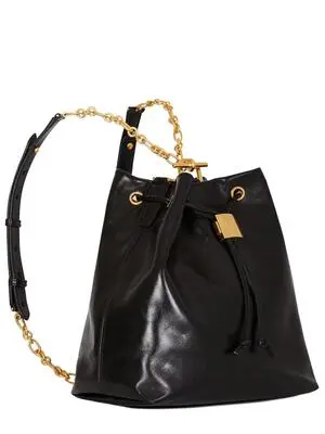 Balmain Pulse Convertible Leather Backpack