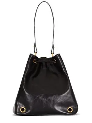 Balmain Pulse Convertible Leather Backpack