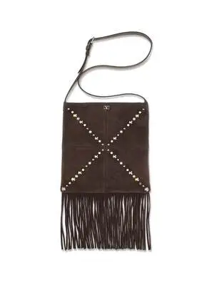 Valentino Garavani Nellcôte Shoulder Bag - Brown