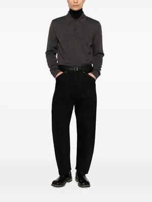 LEMAIRE Wool Polo Shirt