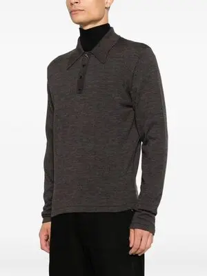 LEMAIRE Wool Polo Shirt