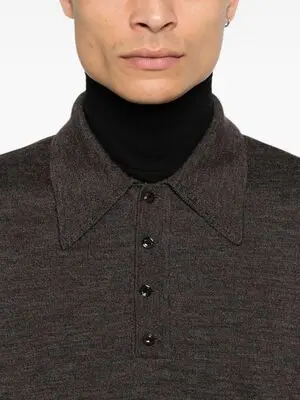LEMAIRE Wool Polo Shirt