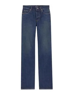Saint Laurent Low Waist Jeans Nico - Blue