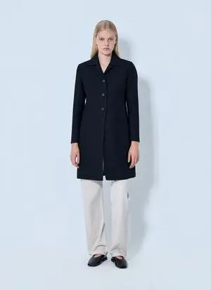 JIL SANDER Single-breasted Wool Coat
