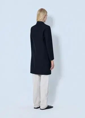 JIL SANDER Single-breasted Wool Coat