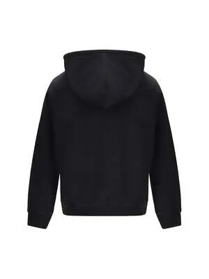 Brunello Cucinelli Cotton Zip Up Hoodie - Black