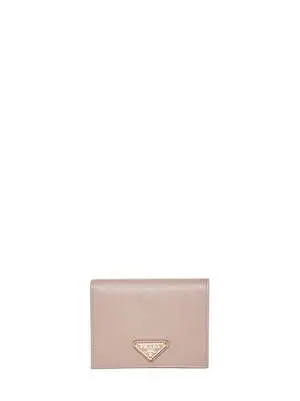 Prada Accessori Pelletteria Small Wallet In Saffiano Leather - Multicolor