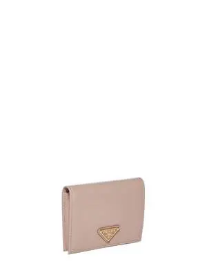 Prada Accessori Pelletteria Small Wallet In Saffiano Leather - Multicolor