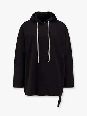 Rick Owens Peter Cotton Sweatshirt - Black