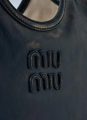Miu Miu Ivy Leather Tote Bag
