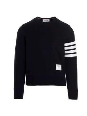 Thom Browne 4-bar Sweatshirt - Blue
