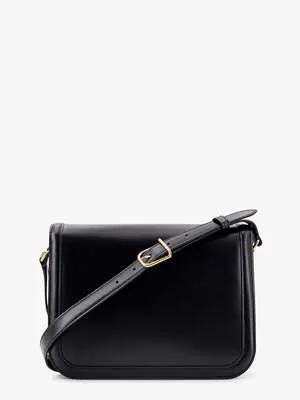 Valentino Garavani 9to5 Leather Shoulder Bag With Vlogo Signature Closure - Multicolor
