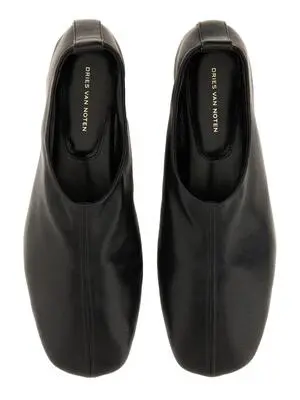 Dries Van Noten Leather Ballerina