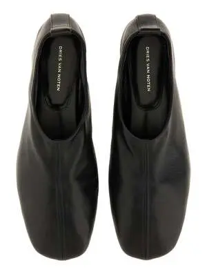Dries Van Noten Leather Ballerina
