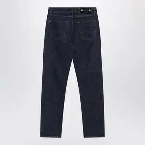 Stone Island Regular Straight Jeans In Rinsed Denim - Blue