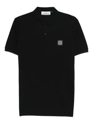 Stone Island Stone Island Men Logo Cotton Polo Shirt Multicolor