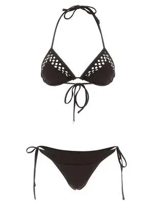 Attico Il Primo Bagno' Bikini - Brown