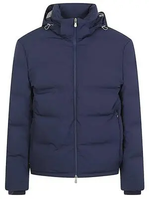 Brunello Cucinelli Short Hooded Jacket - Multicolor