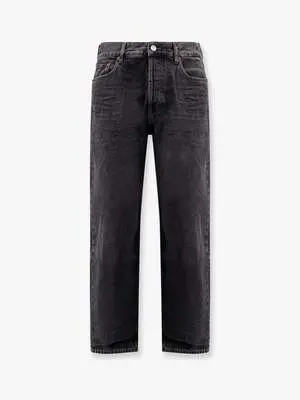 Saint Laurent Long Mick Denim Trousers - Multicolor