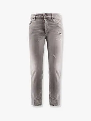 Dsquared2 Skater Jeans With Destroyed Effect - Gray