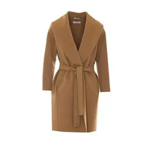 Max Mara Messi Coat - Brown