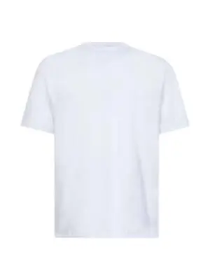 Brunello Cucinelli White Solomeo Crest Crewneck T-shirt