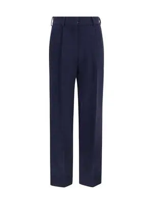 BLAZÉ MILANO Alcanara Fox Lightweight Wool Trousers