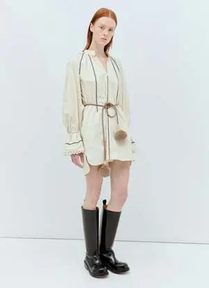Max Mara Pom-pom Tubular Belt