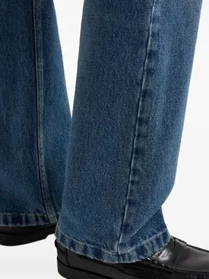 Prada Washed Denim Jeans - Blue