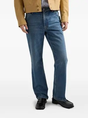 Prada Washed Denim Jeans - Blue