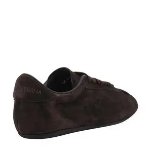 Dolce & Gabbana Suede Sneakers - Brown