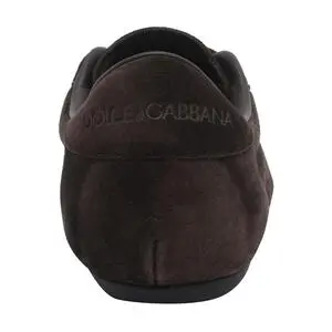 Dolce & Gabbana Suede Sneakers - Brown