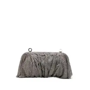 Benedetta Bruzziches Mini Handheld Clutch - Silver